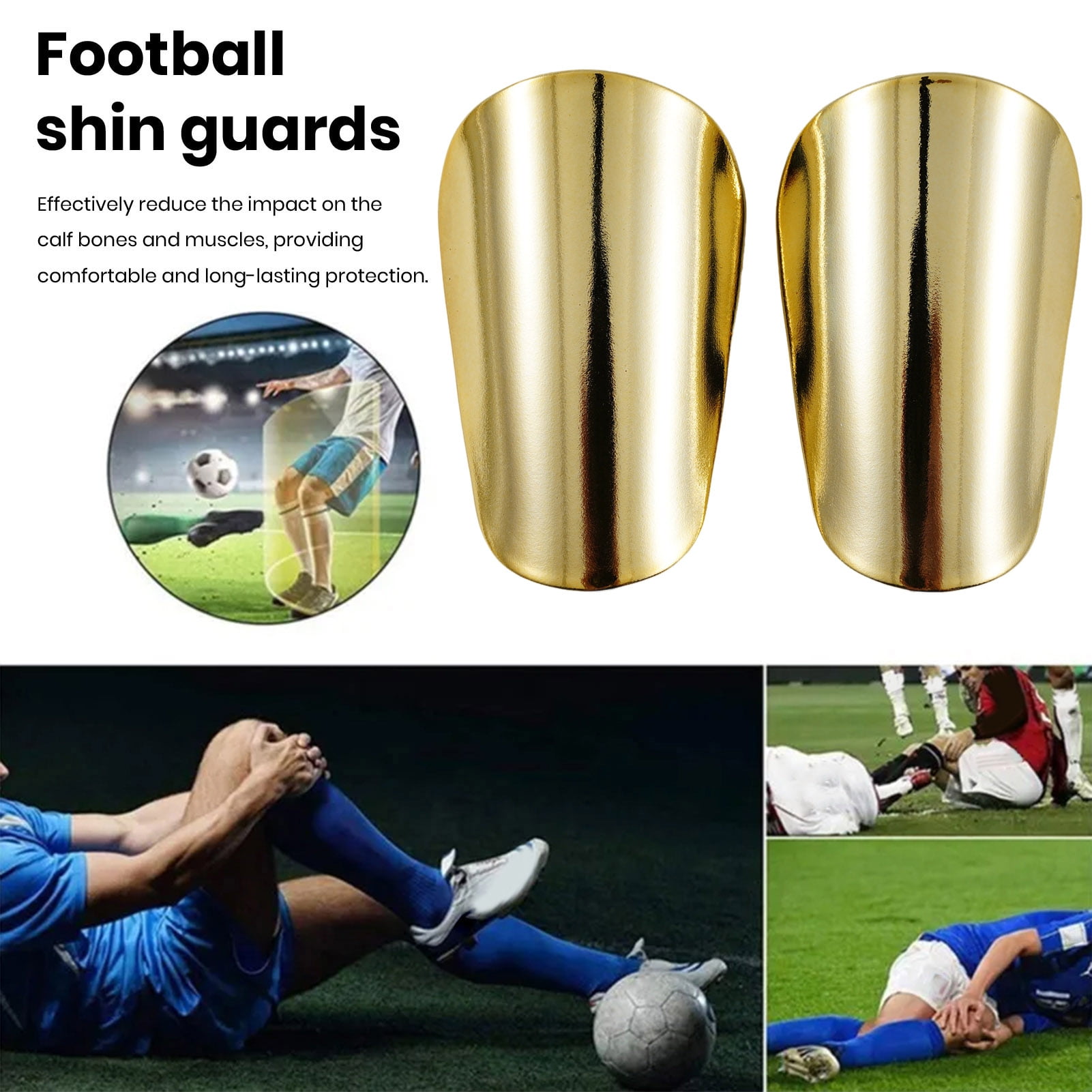 tasrioml Mini Soccer Shin Guards for Kids Adults Hard Anti-Collision ...