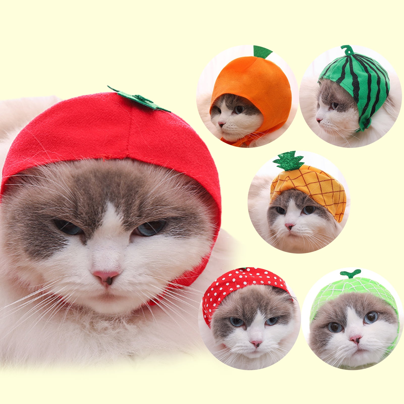 tasrioml Pet Hat Breathable Creative Shape Super Cute Allergy Free Easy ...