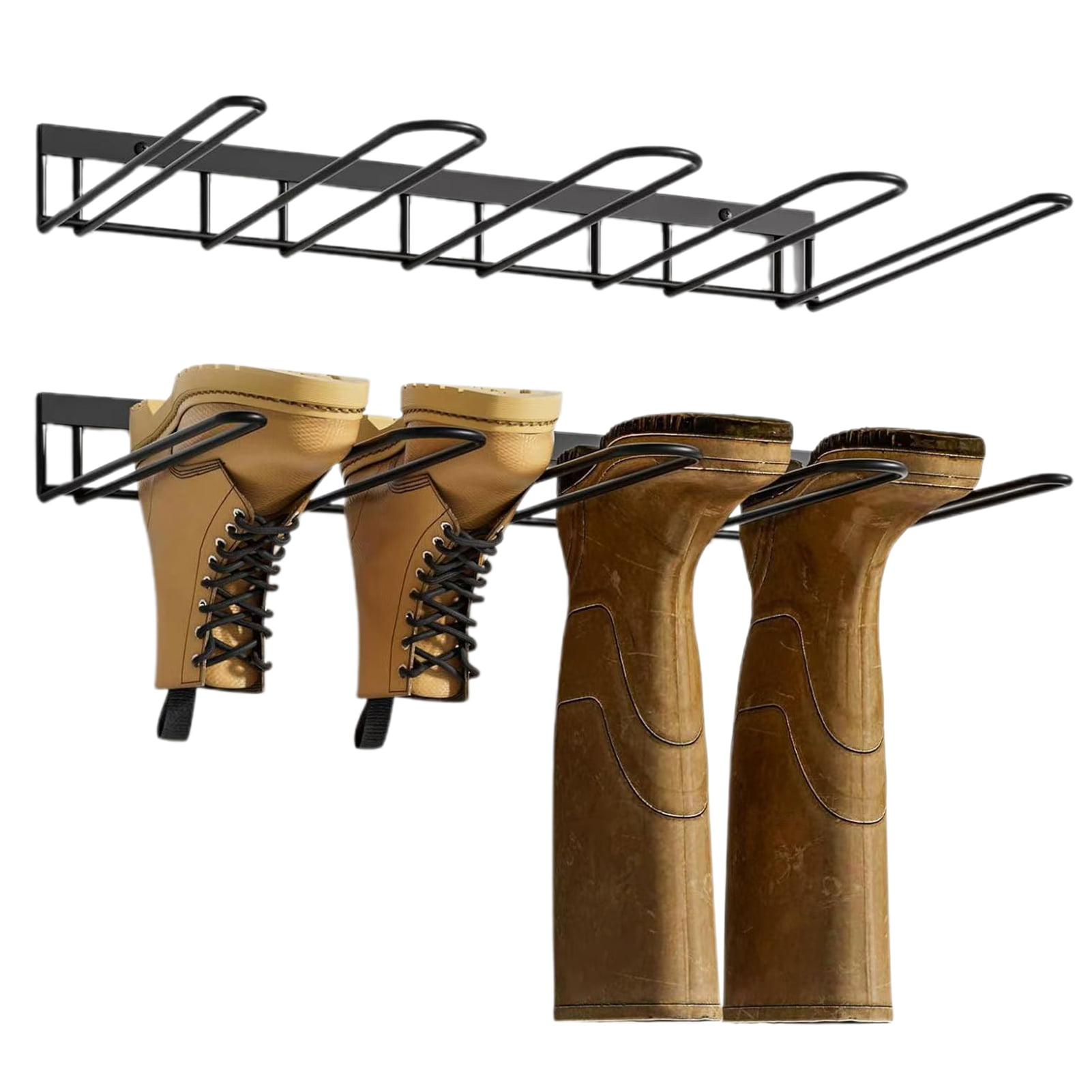 tasrioml Wall-Mounted Boot Rack Shoes Drying Holder Strong Load-bearing ...