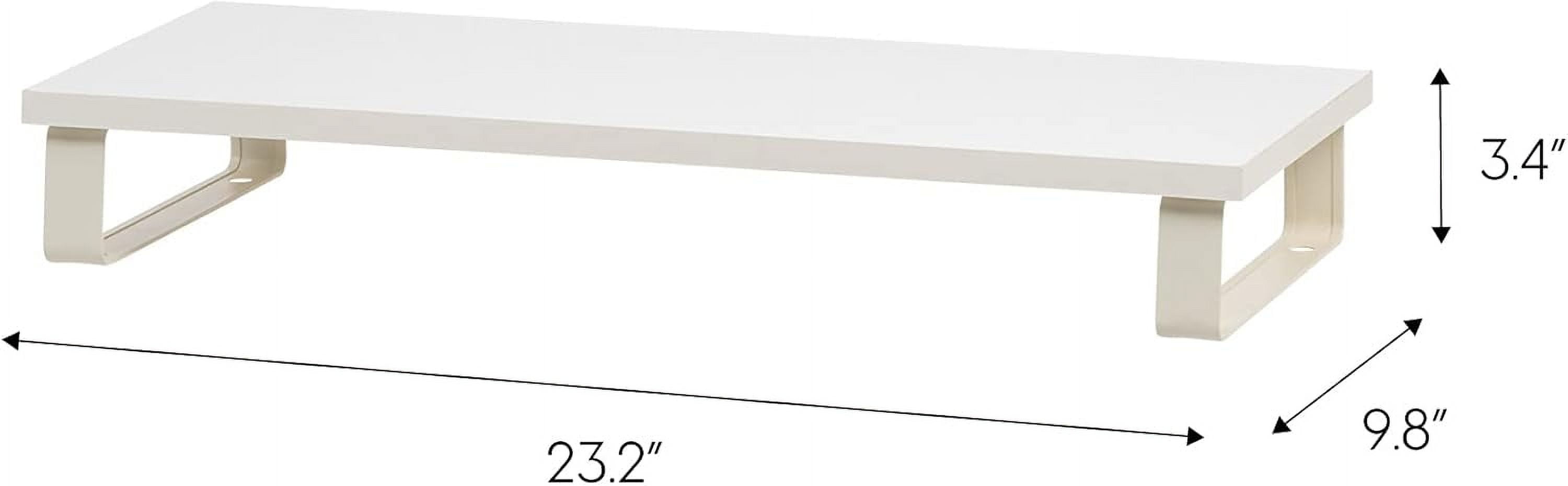 tdgbsgd 1-Tier Multi-Purpose PC Monitor Organizer Stand Stackable ...