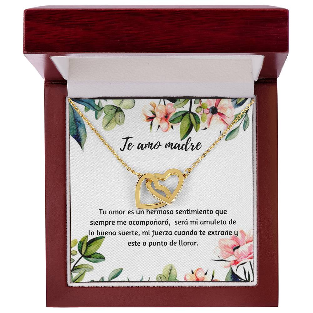 te amo madre_ tu amor es un hermoso sentimiento que siempre me acompañara, Interlocking Hearts ...
