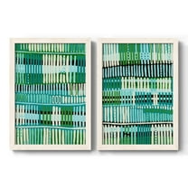 Graphica I - Premium Framed Canvas 2 Piece Set - Ready to Hang ...