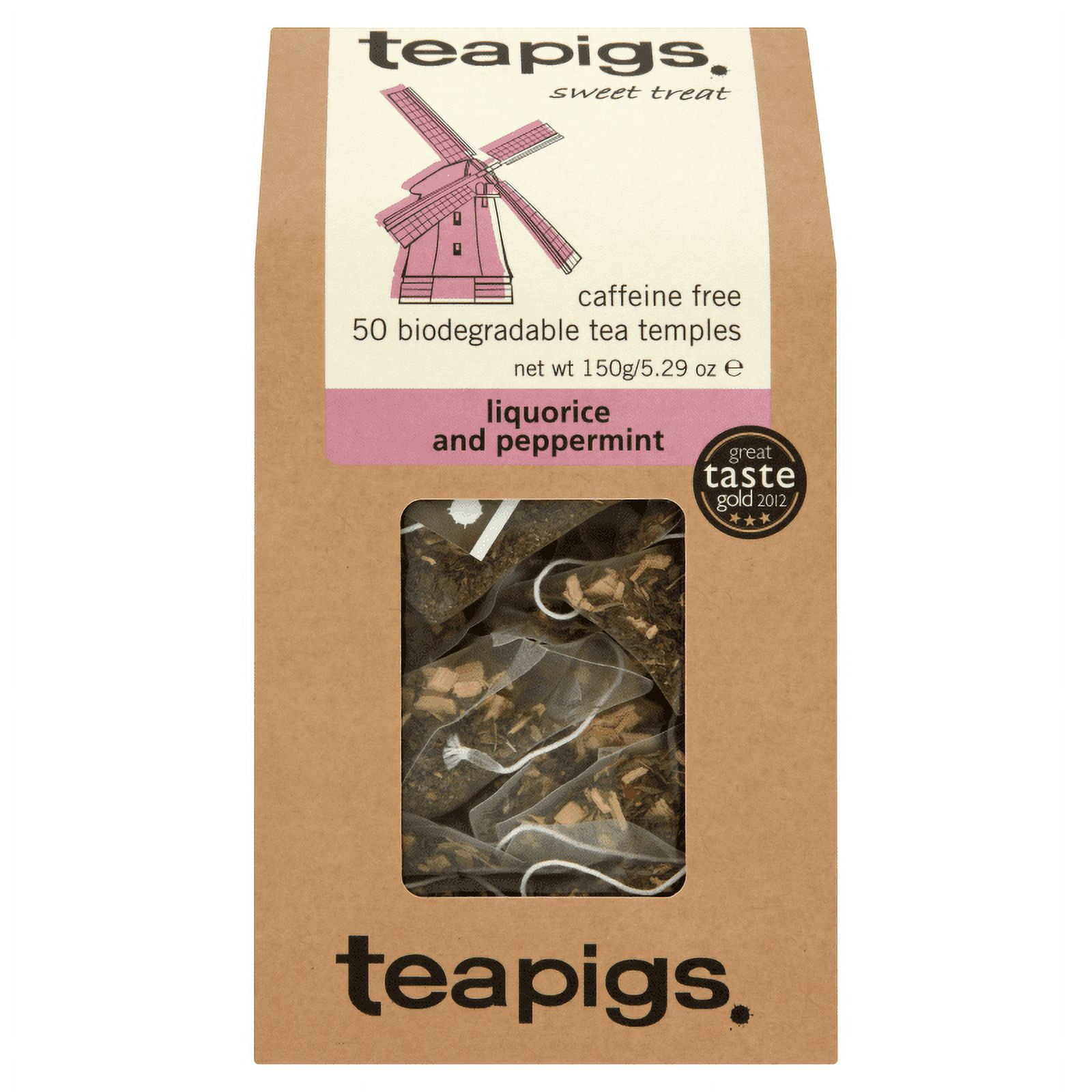 teapigs, Liquorice & Peppermint Tea, 50 Ct - Walmart.com