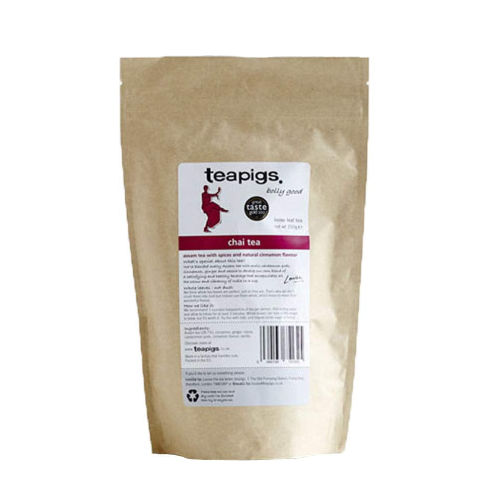 teapigs Loose Chai Tea, 250g, Robust Big Leaf Tea, Malty Assam ...