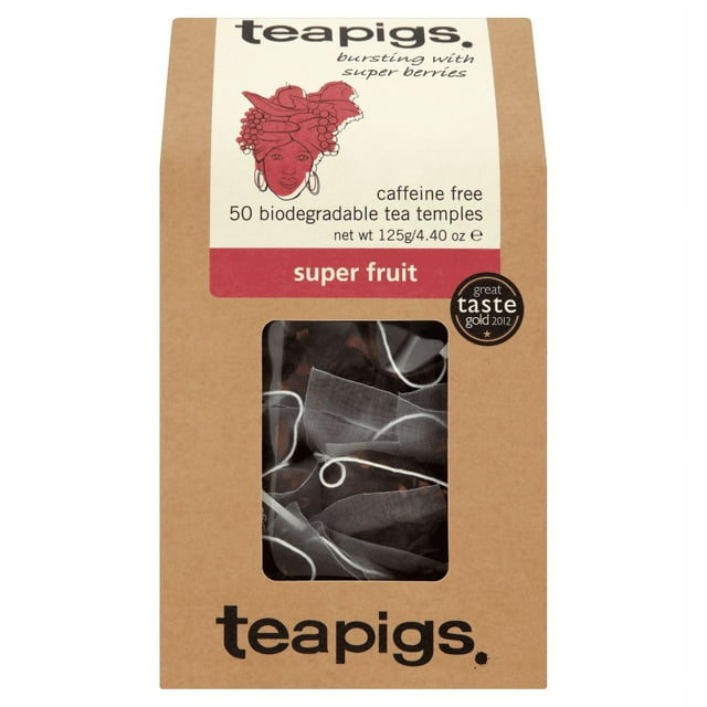 teapigs, Super Fruit Tea, 50 Ct - Walmart.com