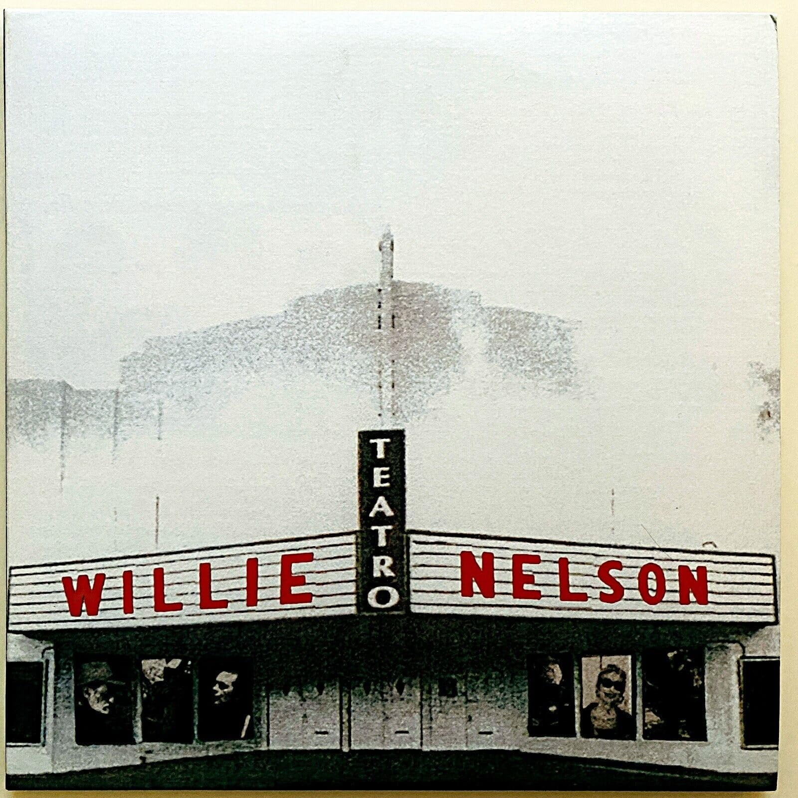 willie nelson teatro (translucent red (Vinyl Record) - Walmart.com