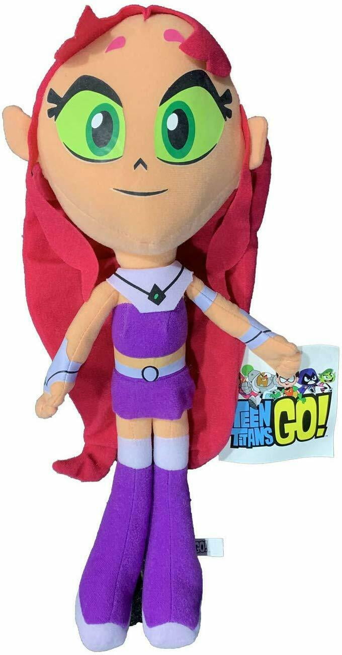 Teen Titans Go Starfire Plush Toy, 10 inch - Walmart.com