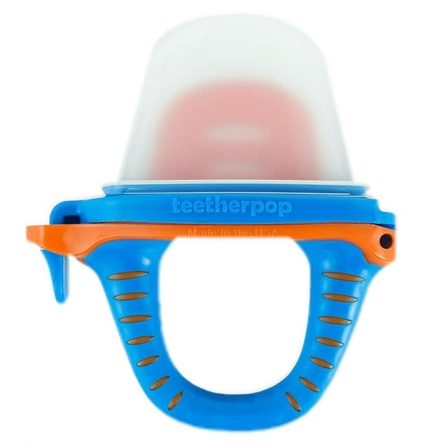 teetherpop - Fillable, Freezable Baby Teether for Breastmilk, Purées ...