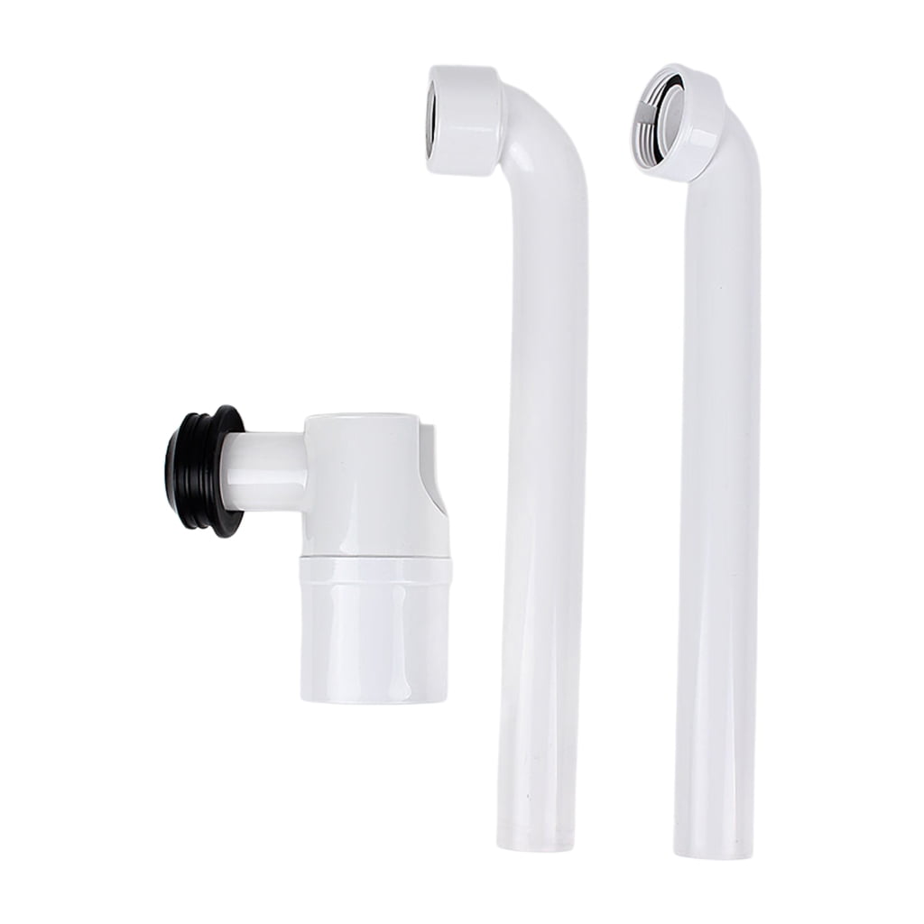 tegongse 1-1/4inch Slip Inlet Drain Space Saving Sink Waste Trap ...