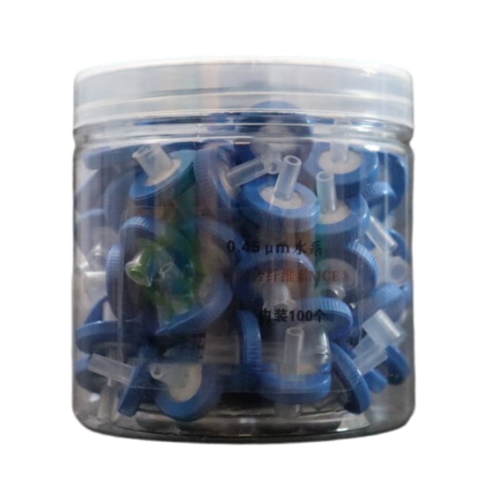 tegongse 100Pcs 0.45/0.22um Organic Microfiltration Membrane Diameter ...