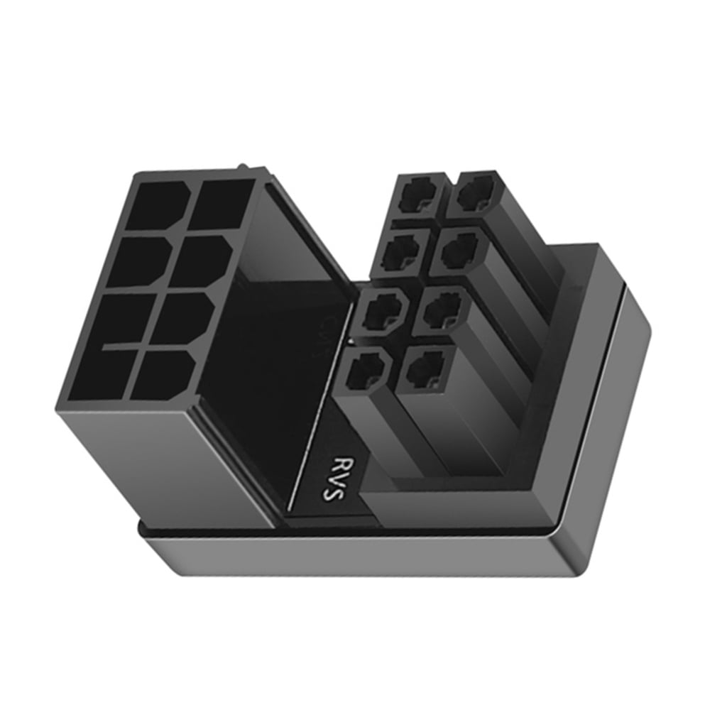 tegongse 1Set 8Pin 6Pin Female to 8Pin 6pin Male 180 Degree Angled ...