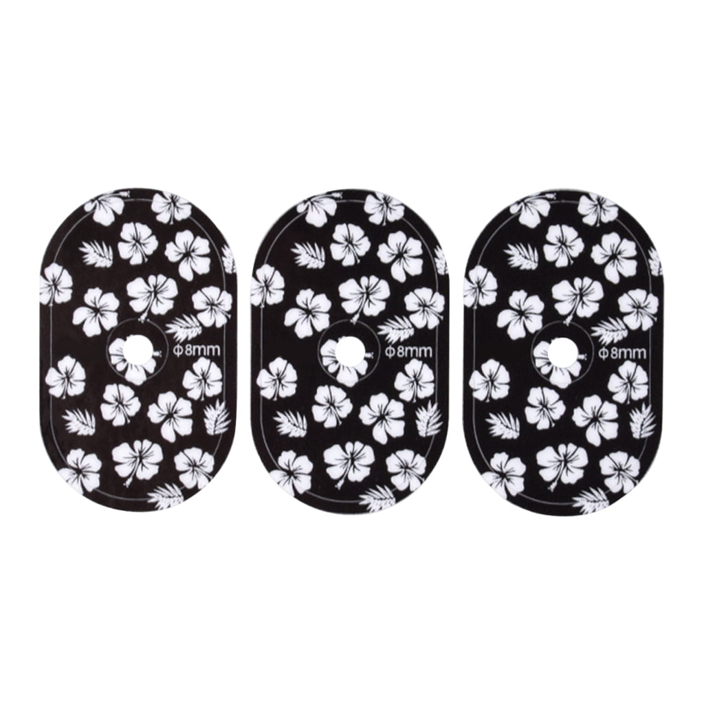 tegongse 3Pcs Bike Tire Valves Sticker Universal Bike Valves Pad ...