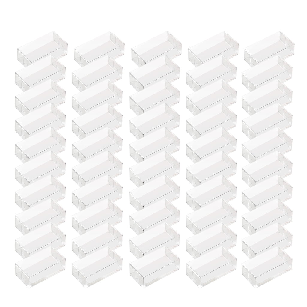 tegongse 50 Pieces Transparent Macaron Container Clear Plastic Dessert ...