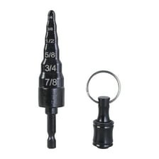 Hymnorq 5PC Flaring Tool Drill Bit Set for HVAC Air Conditioner Copper ...