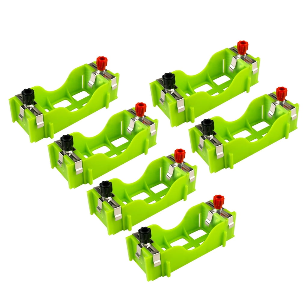tegongse 6Pieces Large Battery Holder Box Easy To Use Battery Chamber ...