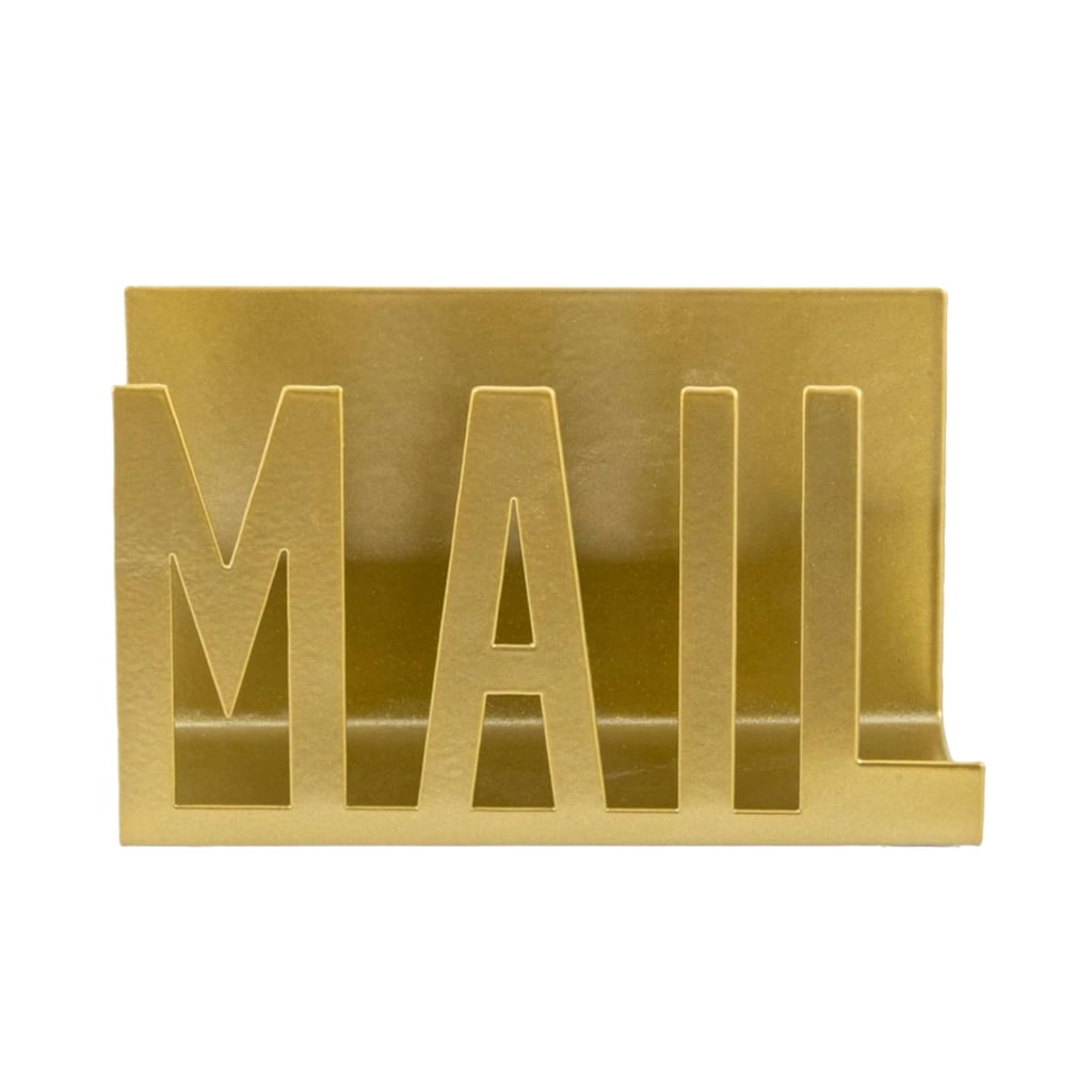 tegongse Countertop Mail Sorter Desktop Envelope Holder Metal Cutout ...