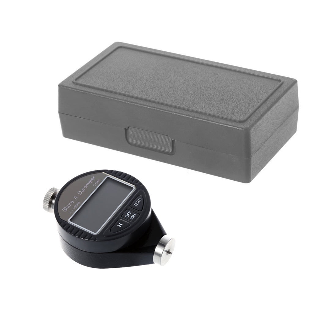 tegongse Digital Durometer Shore A Tester Rubber Hardness Meter 0~100HA ...