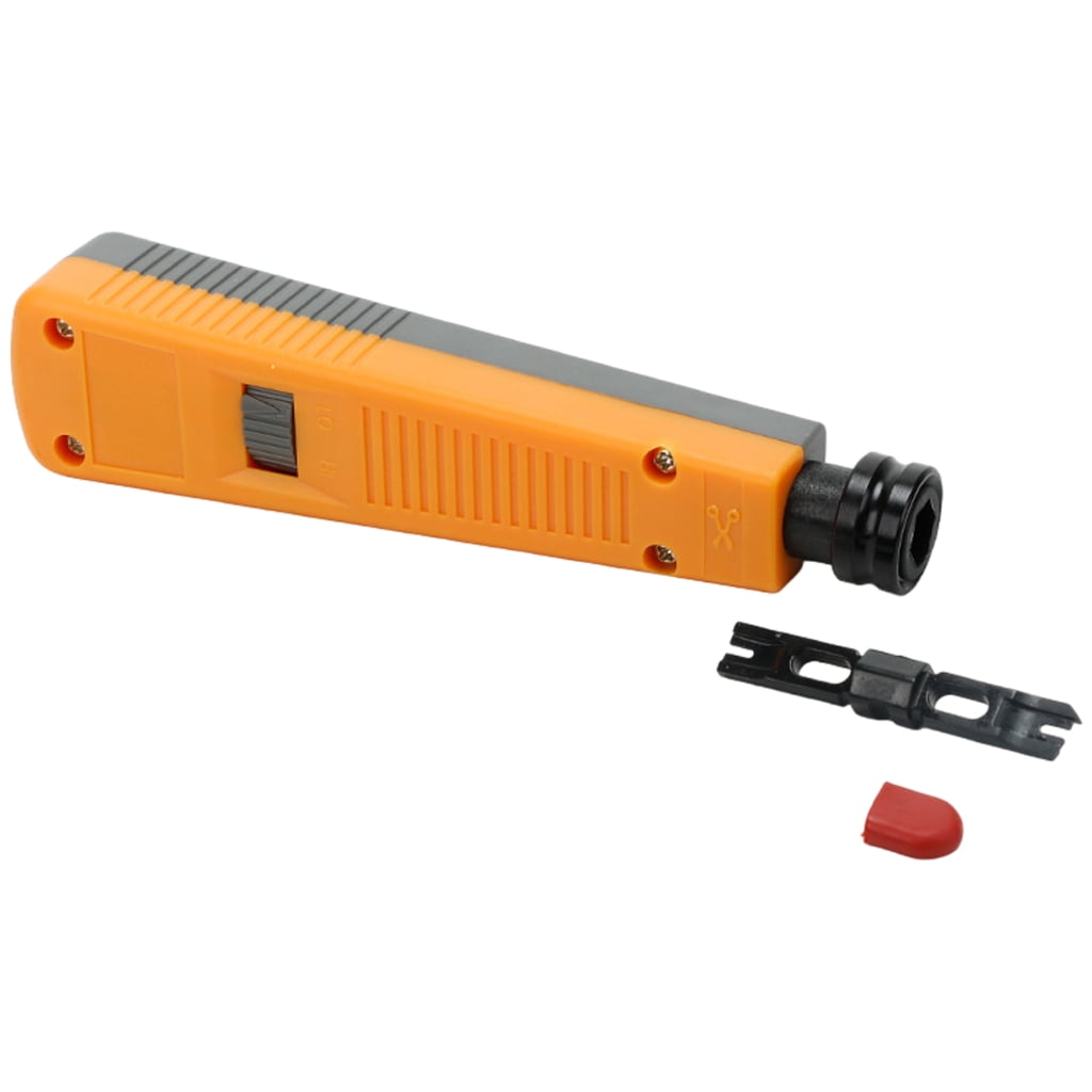 tegongse Easy Grip Networking Impact Punch Down Tool For Efficient CAT5 ...