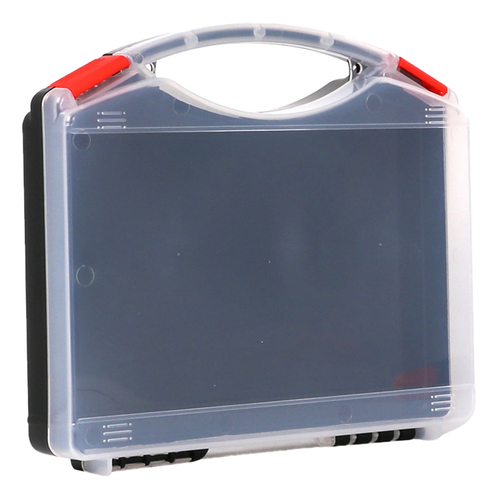 tegongse Hardware Organizer box with Dividers Compartments Small Parts ...