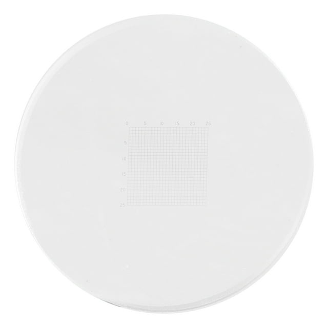 tegongse Microscope Calibration Slide Acrylic Microscope Ocular Reticle ...