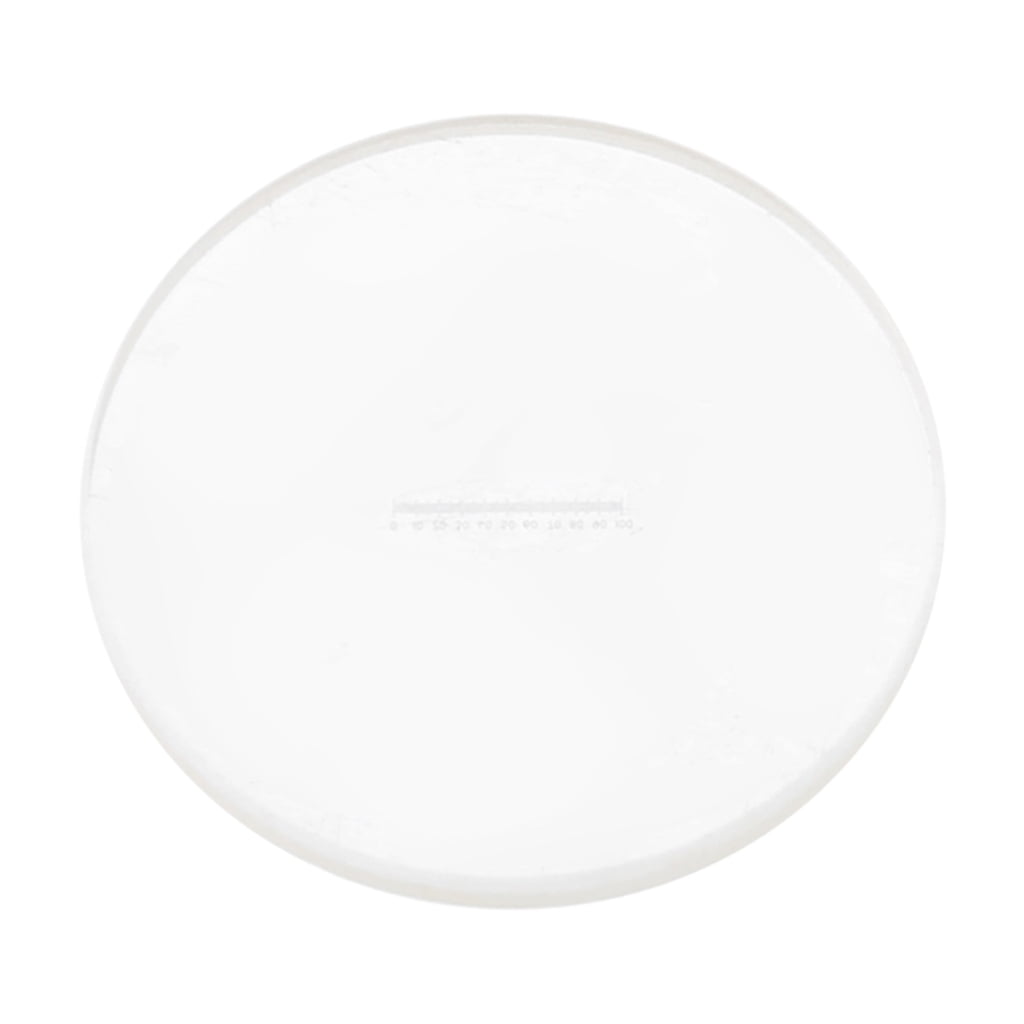 tegongse Microscope Calibration Slide Acrylic Microscope Ocular Reticle ...