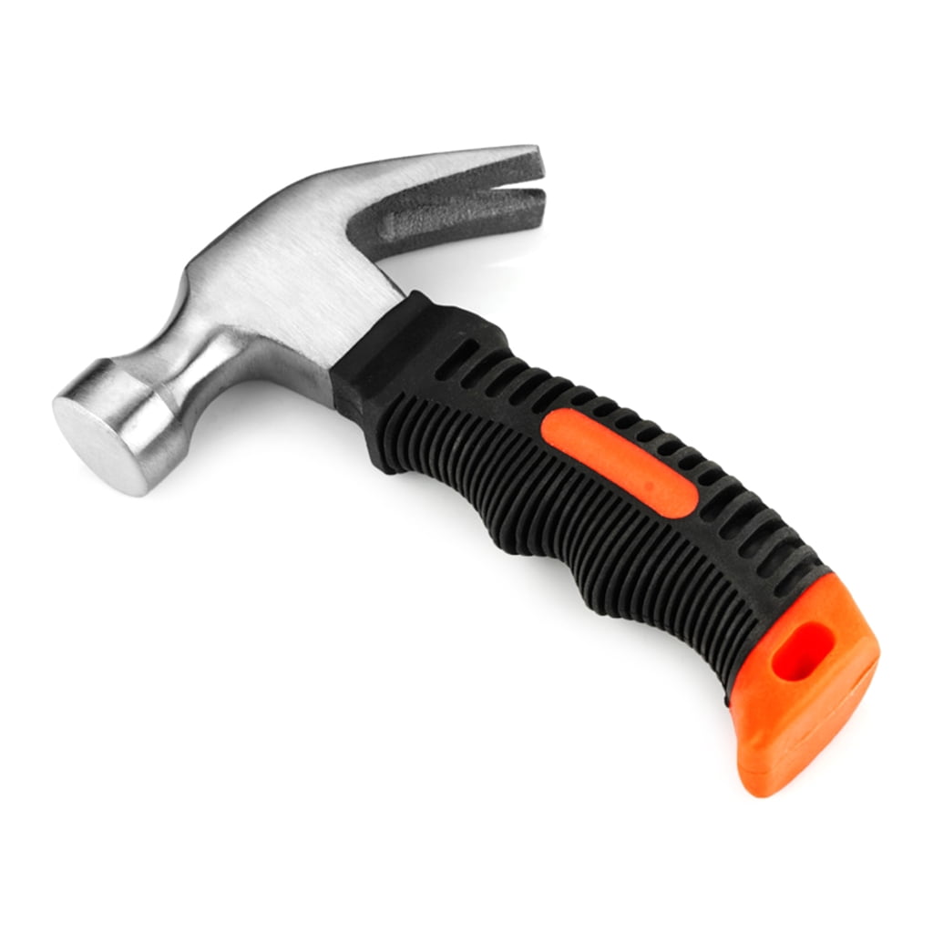 tegongse Mini Hammer Nail Claw Hammer Ergonomic Handle Small Portable ...
