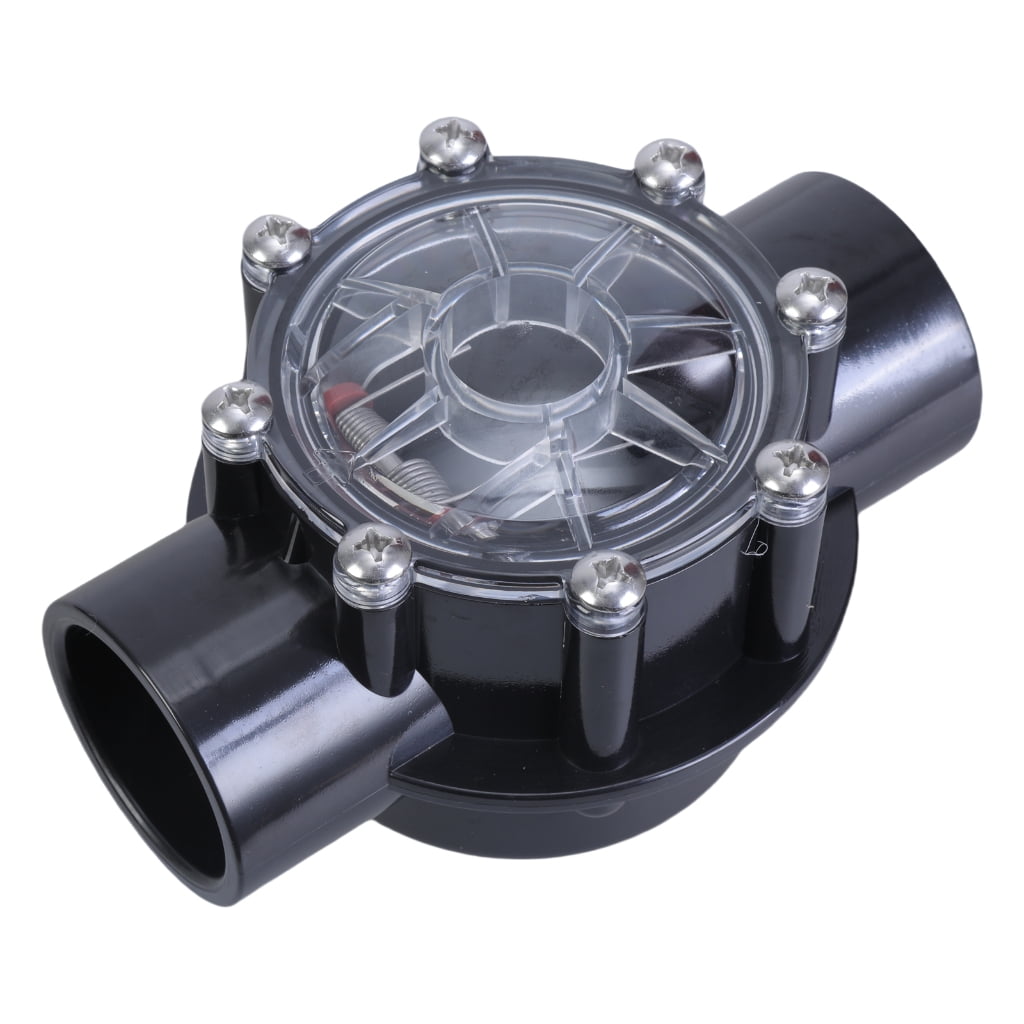 tegongse Multipurpose ABS Check Valves 180 Degree with Clear Lid ...