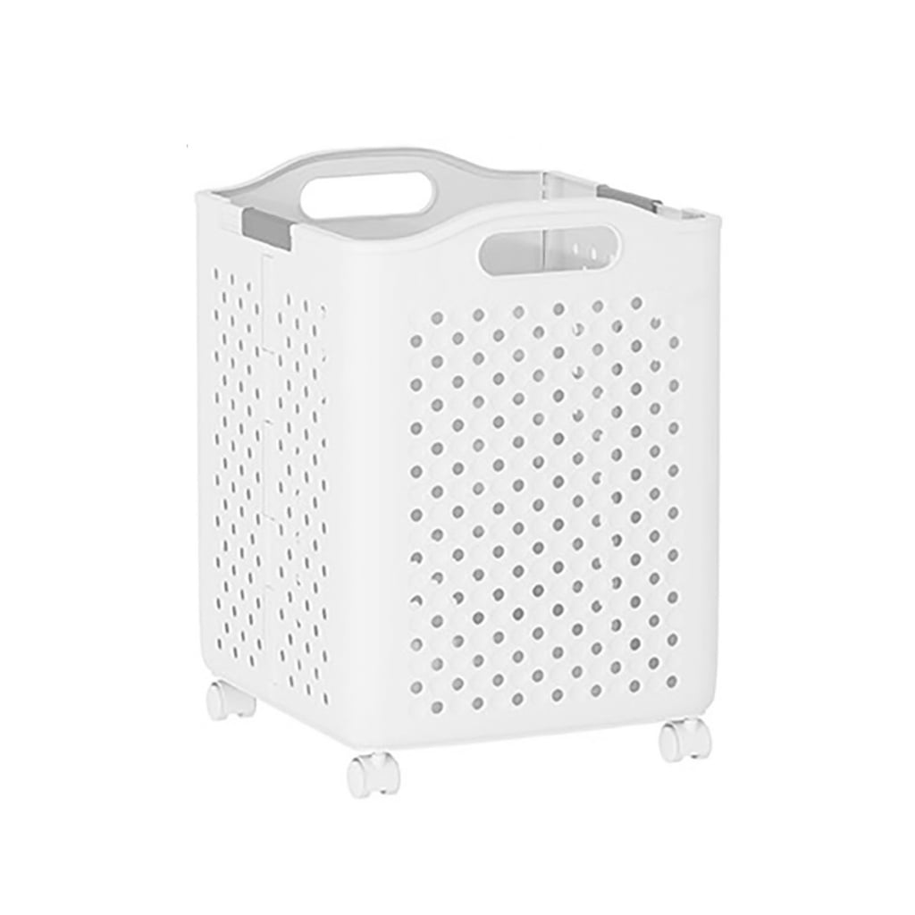 tegongse Multipurpose Portable Laundry Hamper with 4 Wheels Folding ...