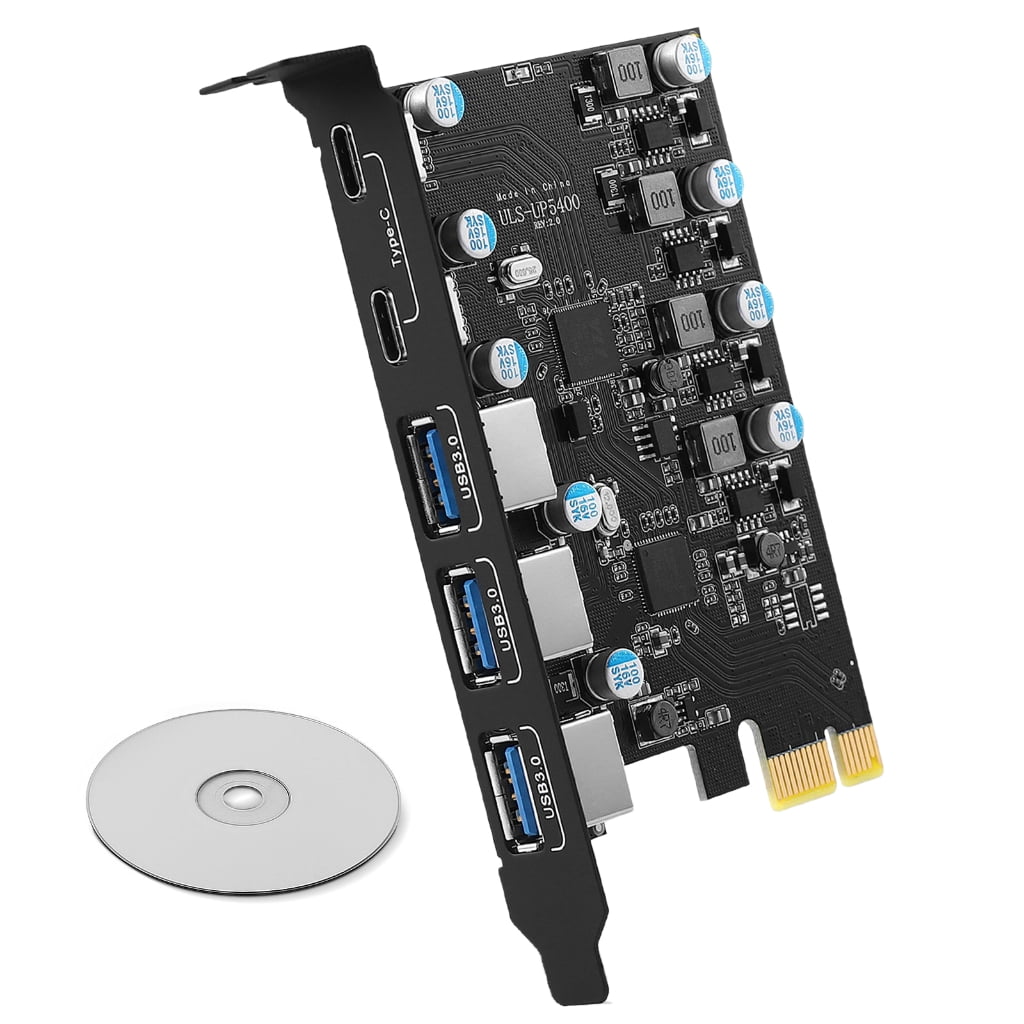 tegongse PCIe4.0 x16 Card 10Gbps 4 Port PCIE Expansion Card PC Internal ...