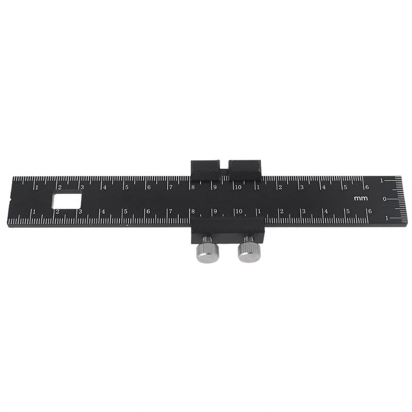tegongse Precision Pocket Ruler Woodworking by Clear Style | Inch and ...