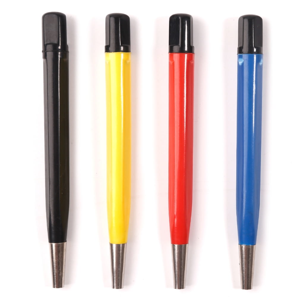tegongse Scratch Brush Pen Set Fiber-glass Steel Brass Nylon Pen Style ...