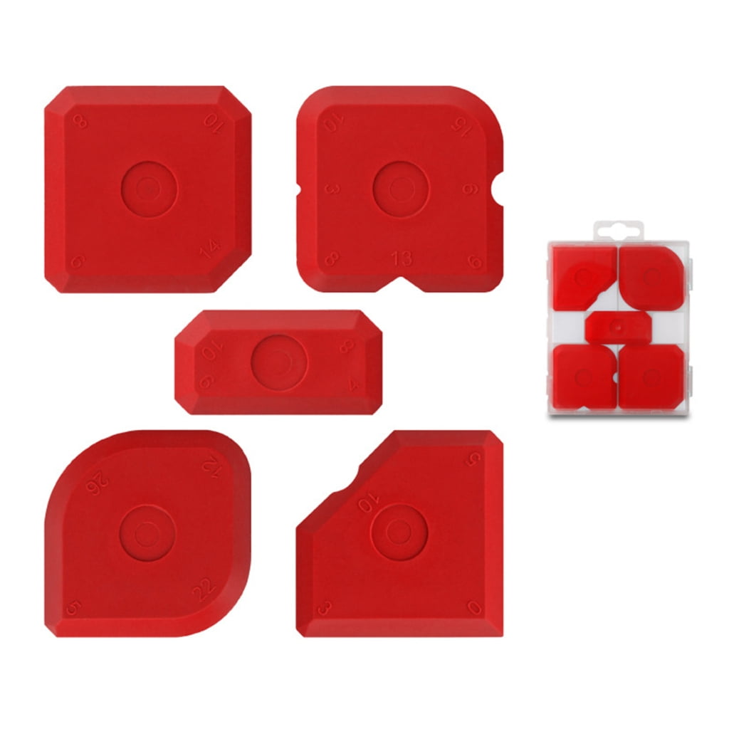 tegongse Silicone Sealant Spreaders Spatula Scrapers Plastic Home ...