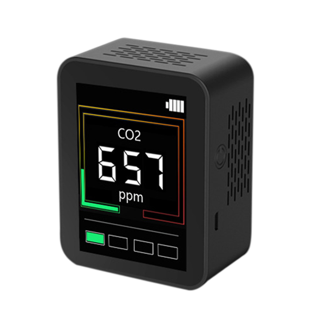 tegongse Smart CO2 Detector Air Quality Monitor Carbon Dioxide Detector ...