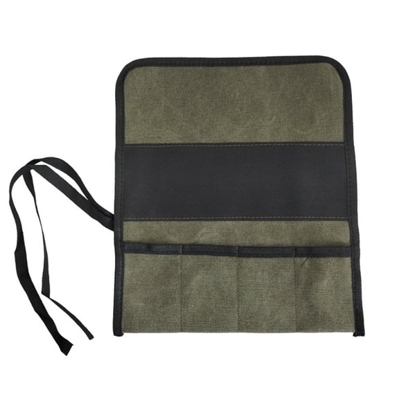 tegongse Tool Roll Up Pouch, Tool Roll,Canvas Multipurpose Wrench Roll ...