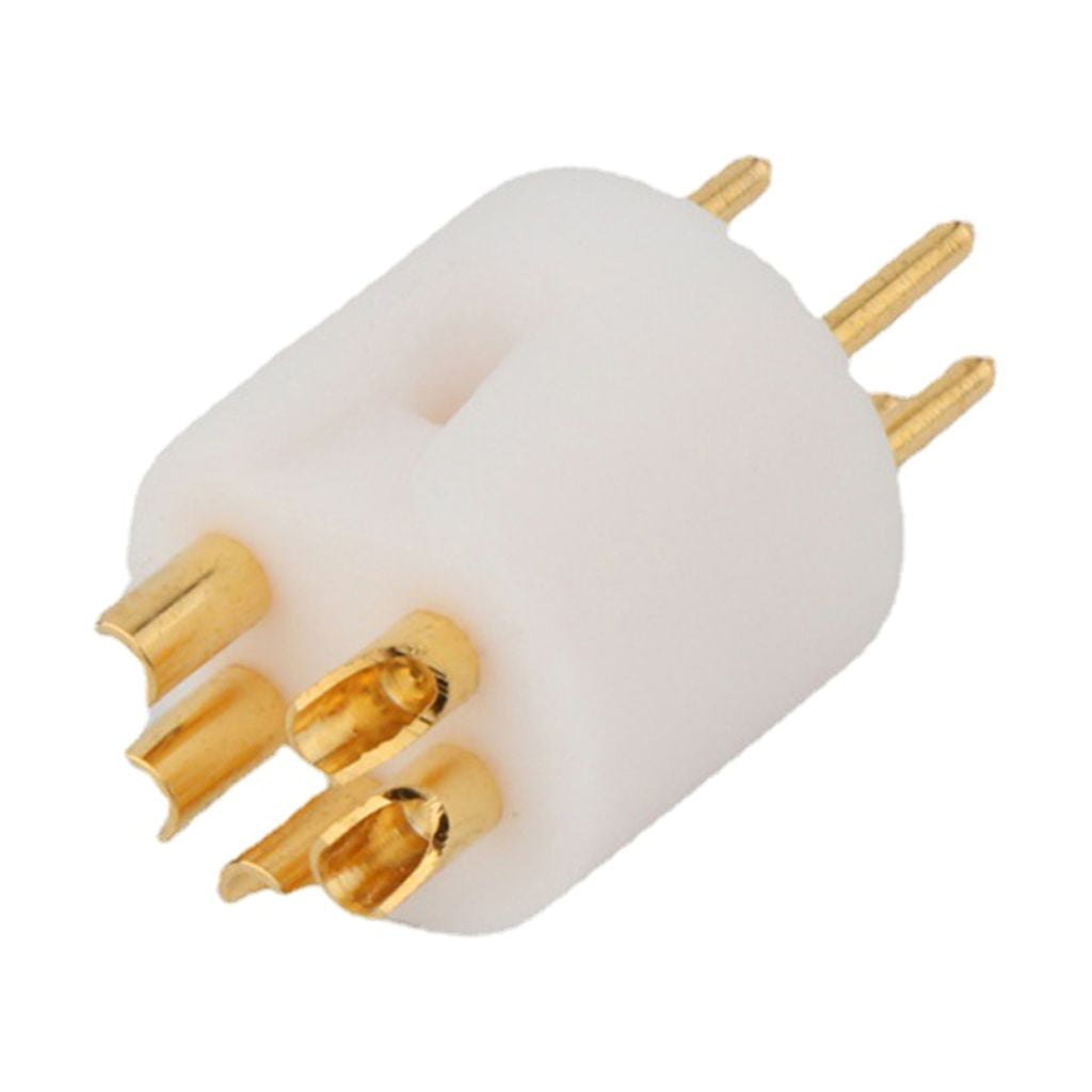 tegongse Turntabe 5pins M DIN Brass Gold Plated Plug, Turntable Wall ...