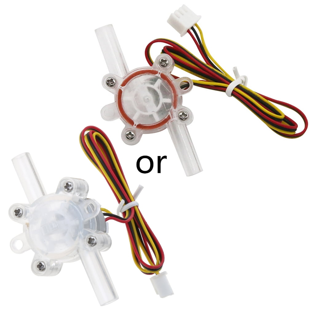 tegongse Water Flow Hall Sensor Switch 0.01～0.1/m3/h 0.6MPa Flow Meter ...