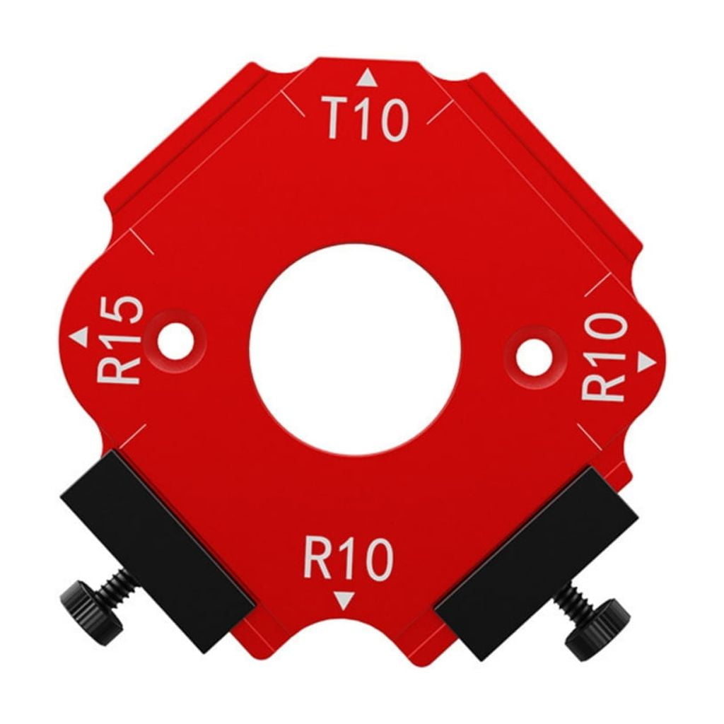 tegongse Woodworking Round Corner Radius Templates Arcs Cutting ...