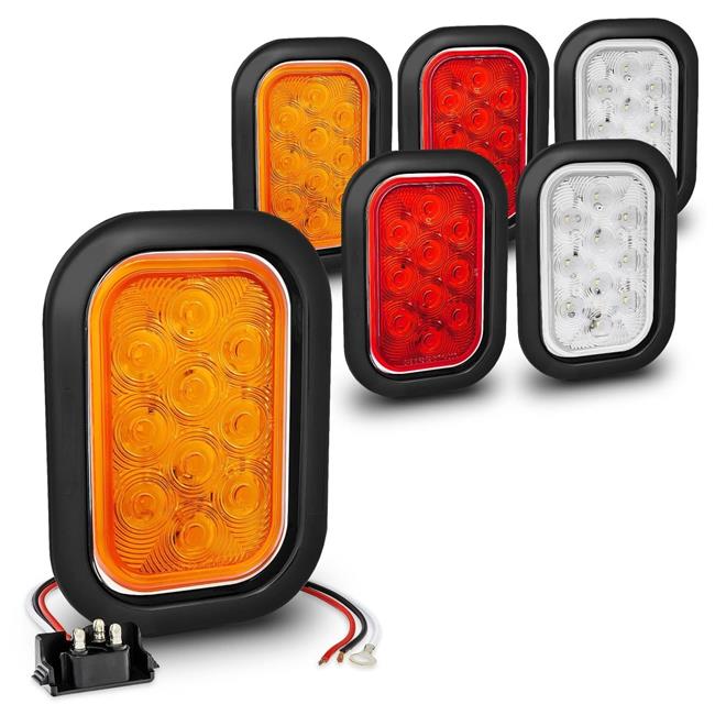 tek NT77589 5 x 3, 3 x 5 in. True Mods Submersible LED Trailer Tail ...