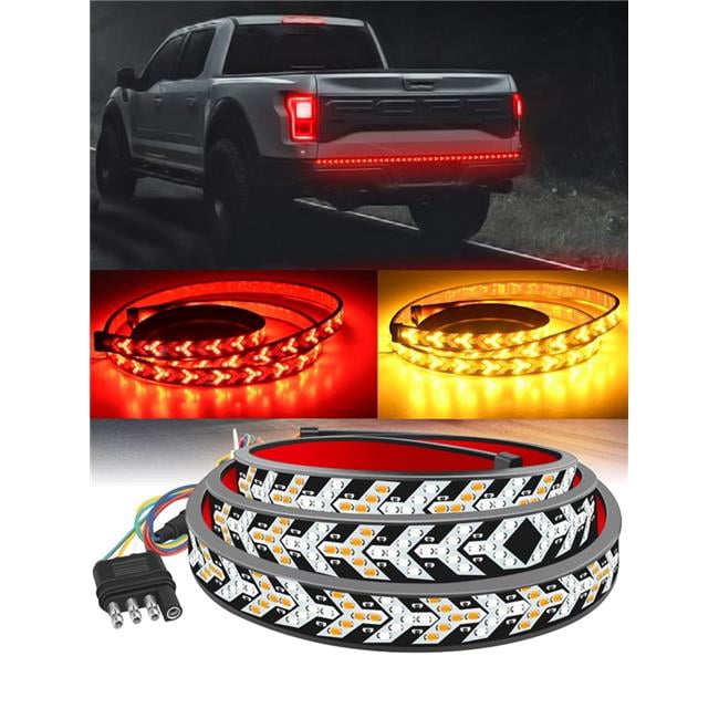 tek NT80588 60 in. TOPKU LED Pickup Truck Dynamic Tail Light Strip ...