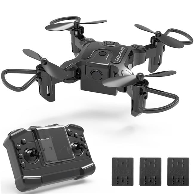 tek NT80440 Foldable V2 Nano Pocket RC Quadcopter Mini Drone with 3 ...