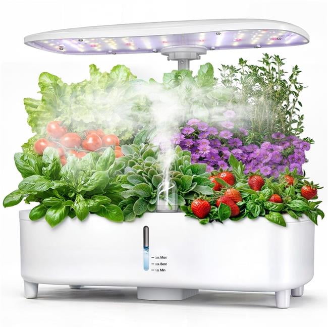 tek NT80428 Hydroponics 15 Pods Indoor Garden Growing System Kit ...