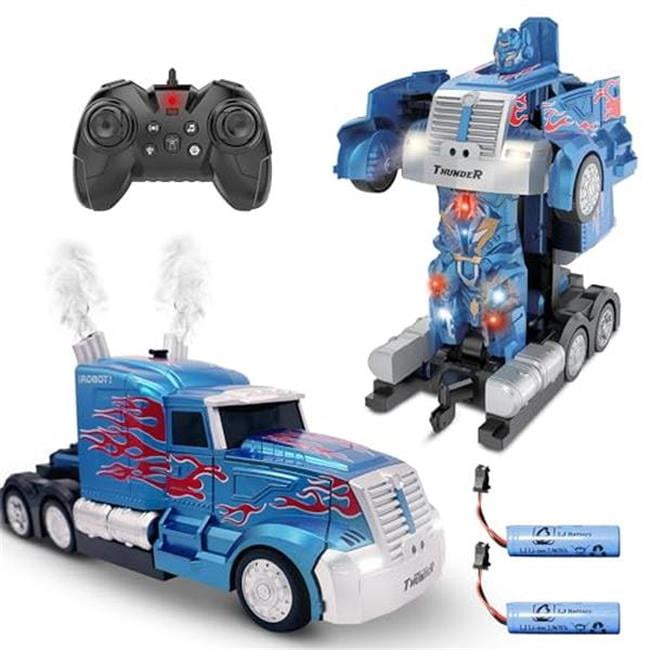 tek NT80274 Kids Transforming Robot Remote Control RC Car Toys for Boys ...