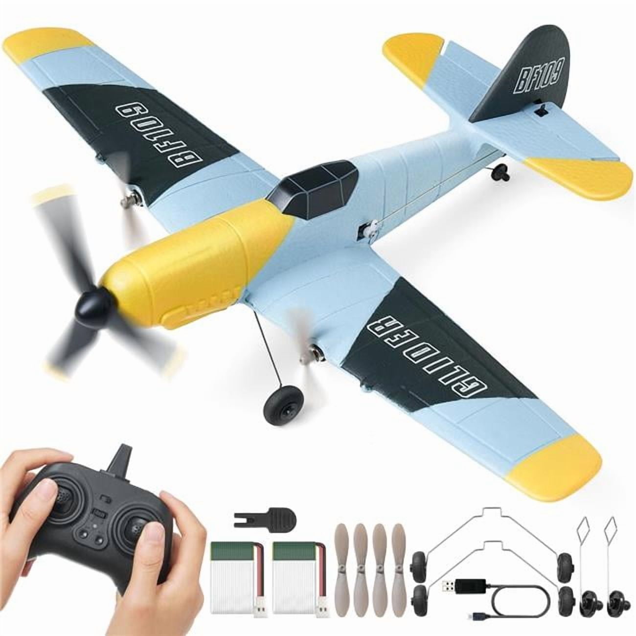 tek NT77316 UNO1RC VEVOR RC Plane, 2.4GHZ 3 Channel RC Airplane with 6 ...
