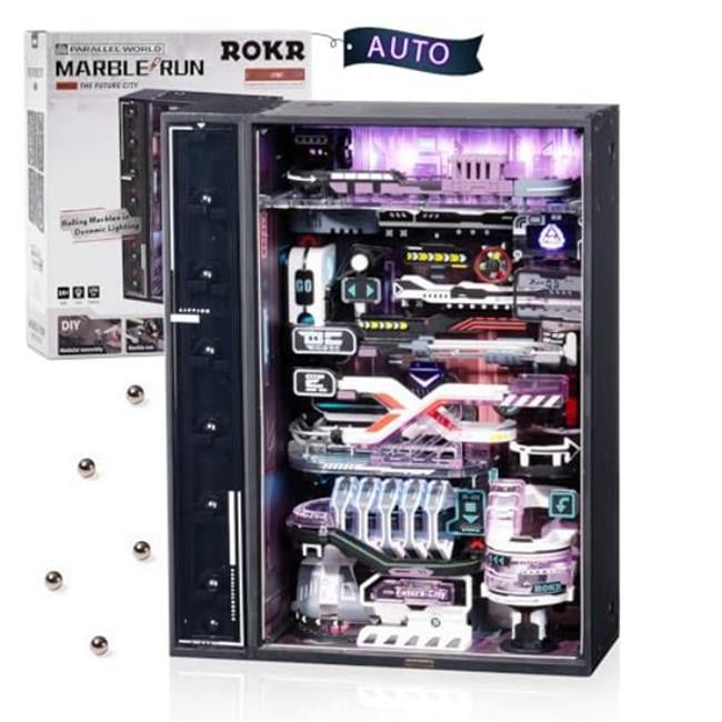 tek NT76319 ROKR 3D Puzzles Building Toy Sets Marble Run Model Kits, Brain Teaser STEM Kit, DIY ...
