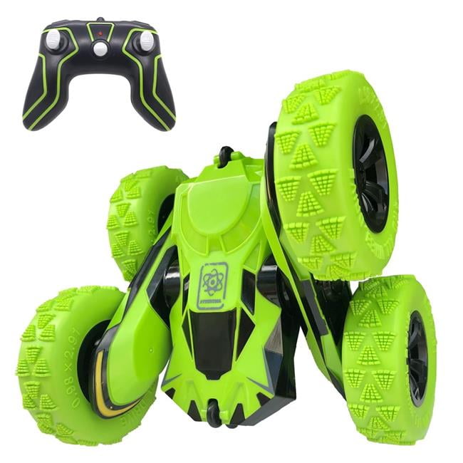 tek NT74472 Threeking Double Sided Driving RC Stunt Remote Control Car ...