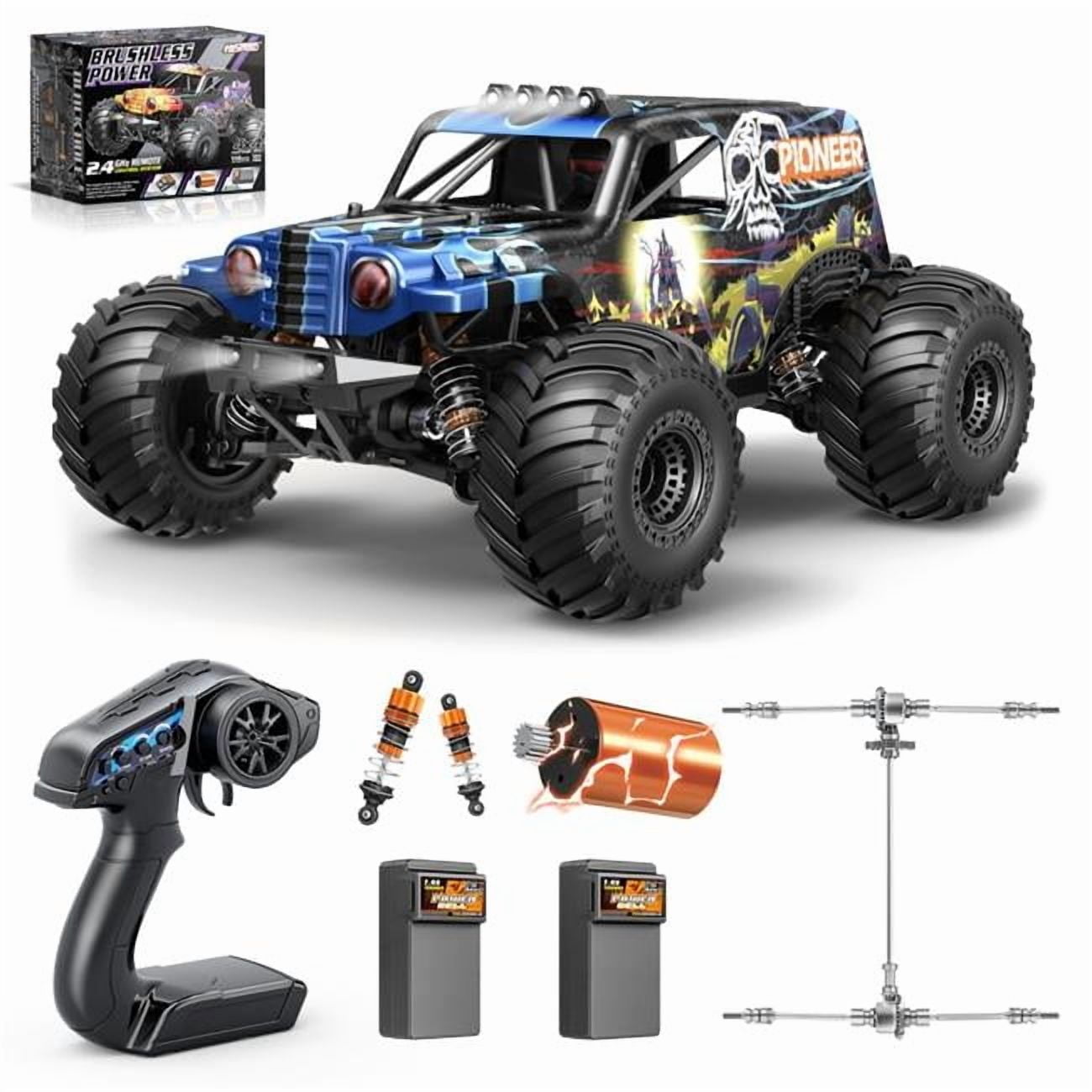 tek NT77249 UNO1RC 1-14 Brushless RC Cars for Adults, Max 42mph Oil ...