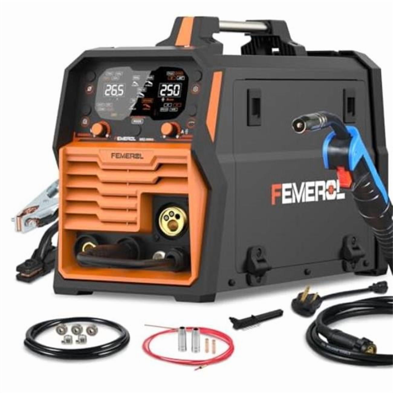 tek NT79416 UNO1RC 250A Aluminum Pulsed MIG Welder, 7-in-1 Gas MIG ...