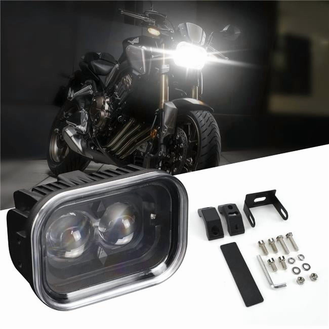 tek NT77446 UNO1RC 4 in. LED Headlight Cool White Motorcycle LED ...