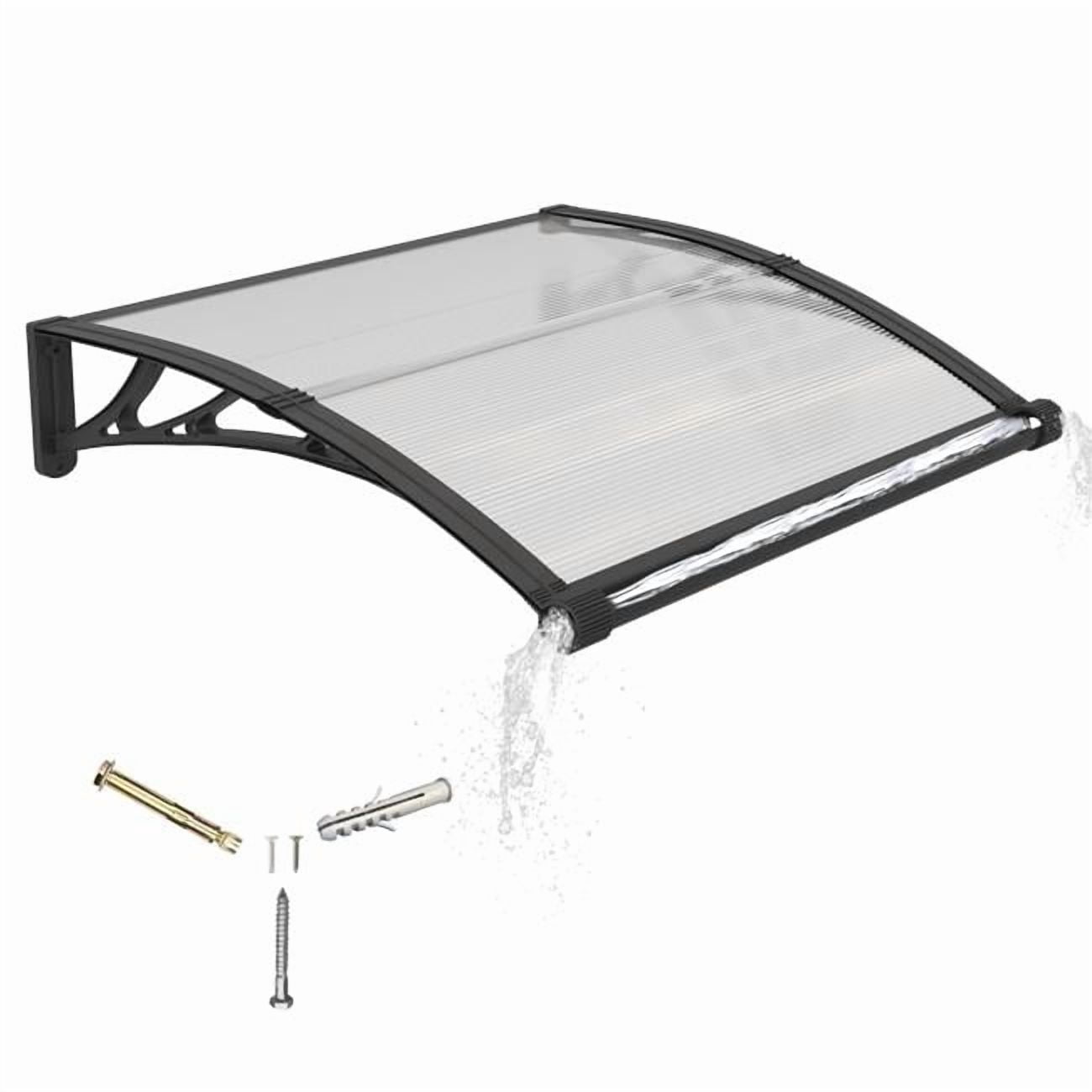 tek NT77920 UNO1RC Awning for Door Entrance with Drainage Sink, 32x40 ...
