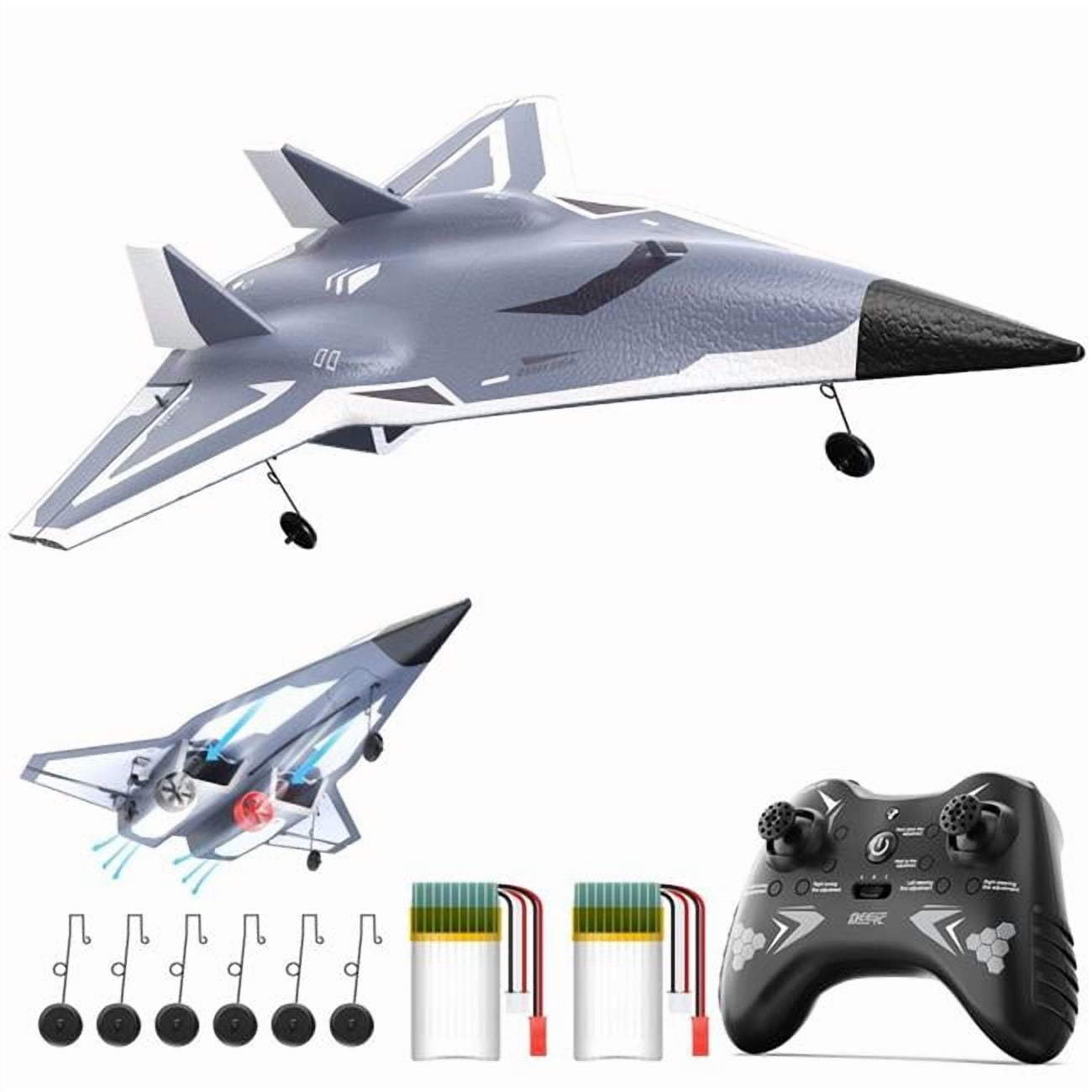 tek NT77875 UNO1RC DEERC RC Plane 4 Channels Remote Control Airplane ...